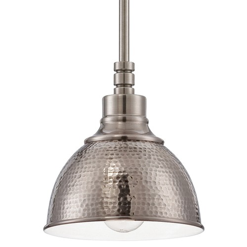 Craftmade 35991 Nickel Timarron 1-Light Mini Indoor Pendant - 7 Inches ...
