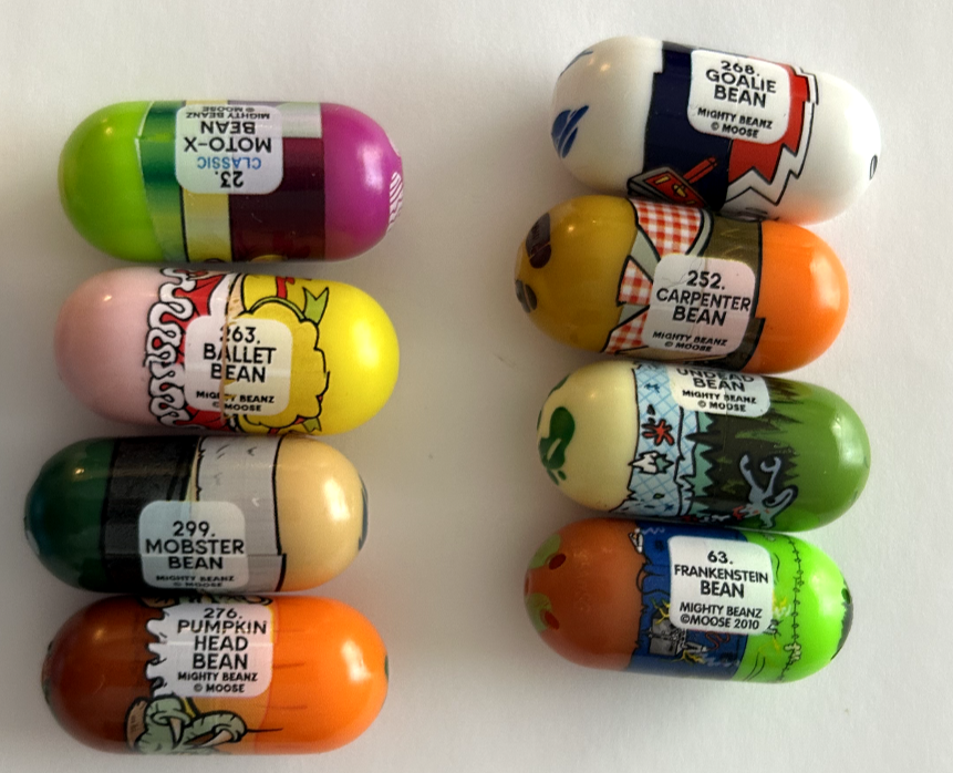 Mighty Beanz Mixed Lot24Figures Special Edition Classic Bodz Moose ...