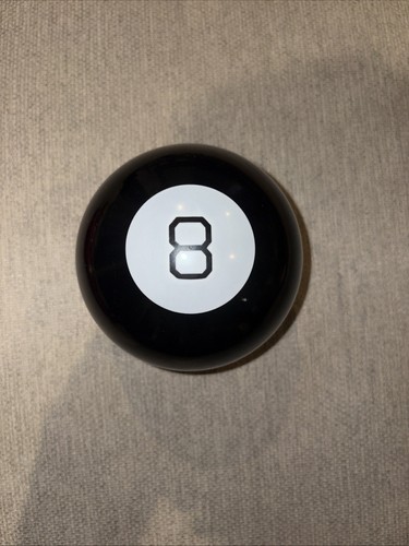 Magic Eight Ball Mystic 8 Ball Retro Edition Fortune Telling Ball with ...