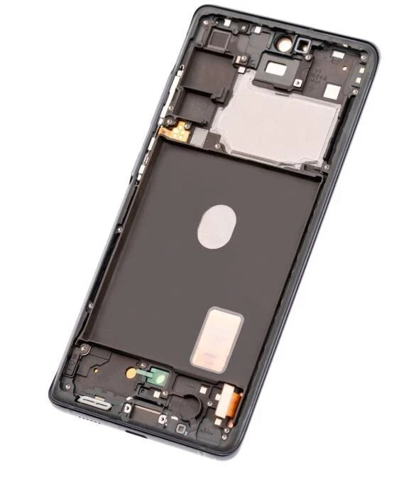 OLED Display For Samsung Galaxy S20 FE 5G + Frame (Navy) Fingerprint ...