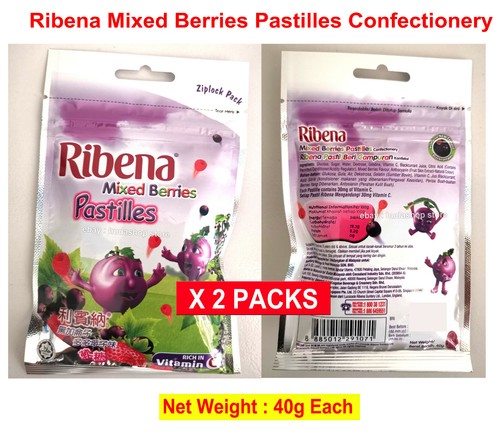Candy Ribena Pastilles Mixed Berries Flavor Confectionery Vitamin Gummy ...