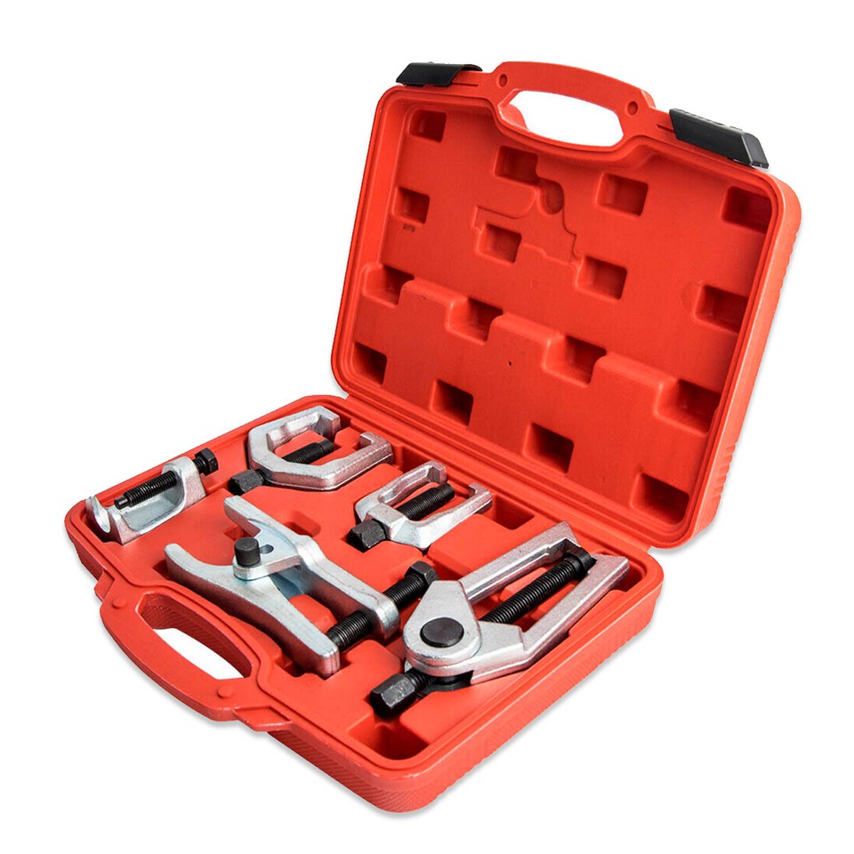 6PCS Front End Service Tool Kit Set Ball Joint Tie Rod Pitman Arm ...