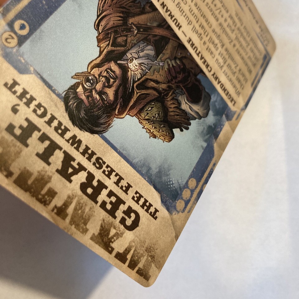MTG Geralf, the Fleshwright SHOWCASE Outlaws of Thunder Junction 0287 ...