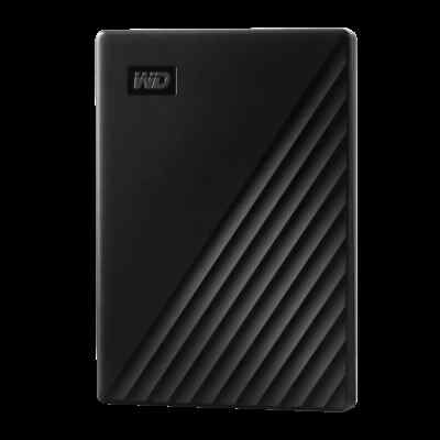 WD 1TB My Passport, Portable External Hard Drive, Black - WDBYVG0010BBK ...