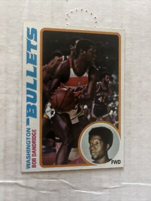 1979 Bob Dandridge Washington Bullets Topps Basketball Card #92 | eBay