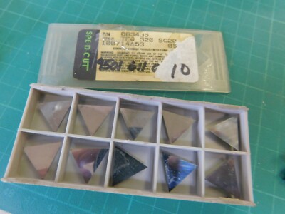 10 SPE-D-CUT TFG 320 SC20 Carbide Inserts | eBay