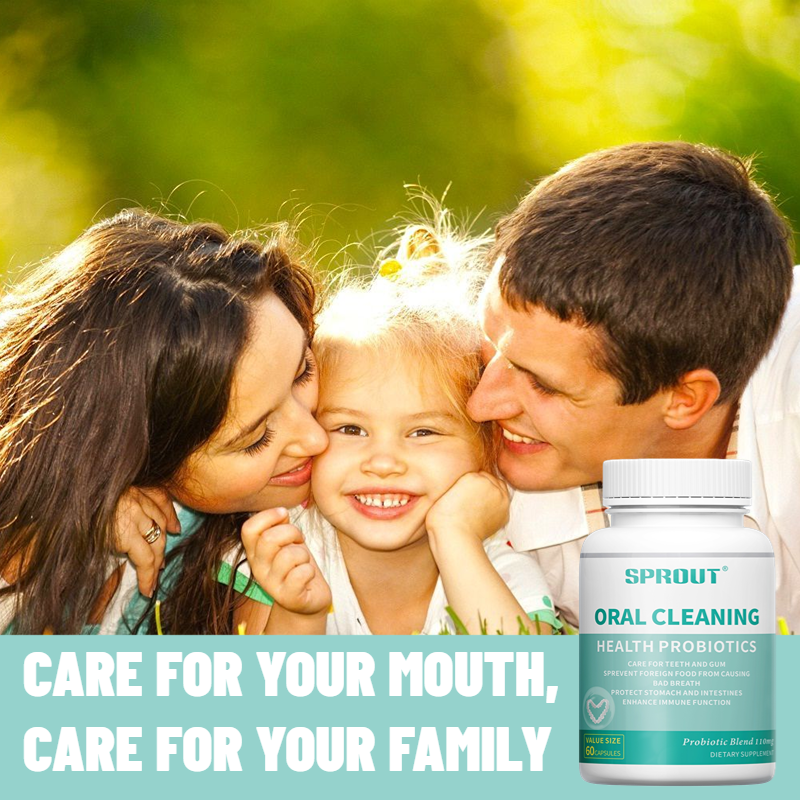 Oral Probiotic Supplement Teeth Bad Breath & Oral Health 60 Capsules | eBay