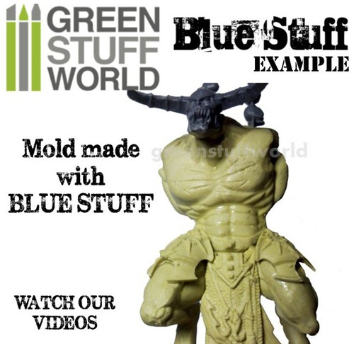 Blue Stuff - 4 bars - Make reusables instant mold - Warhammer Fantasy ...