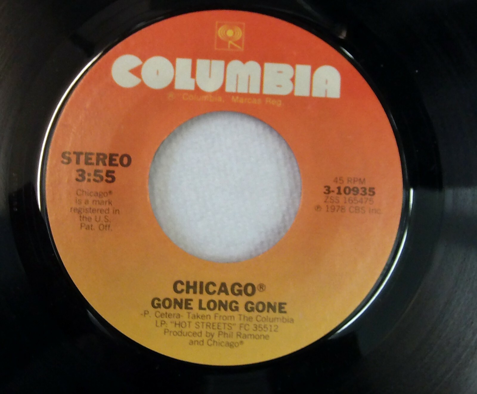 Chicago – Gone Long Gone / The Greatest Love On Earth 45 rpm record | eBay
