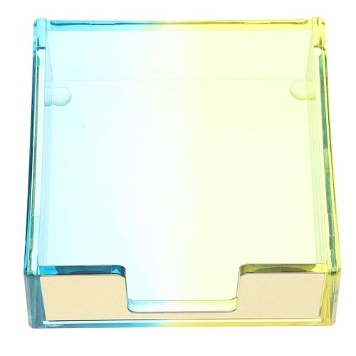 Note Box Pen Storage Containers Office Desktop Memo Pad Holder ...