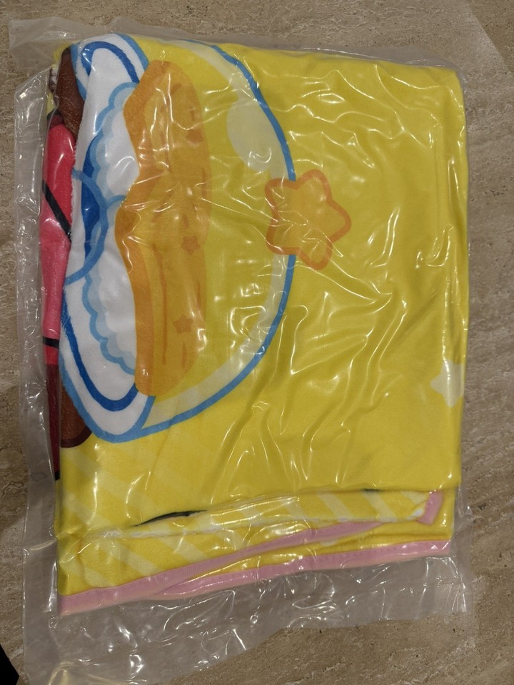 Limited Edition Kirby x Kura Sushi Blanket Sheet Snuggle Blanket | eBay