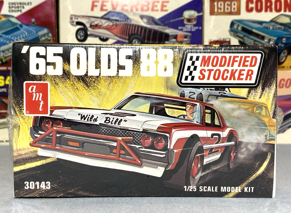 AMT/ERTL 1965 OLDS 88 "MODIFIED STOCKER" KIT#30143 MPC 1/25 MINT NEW ...