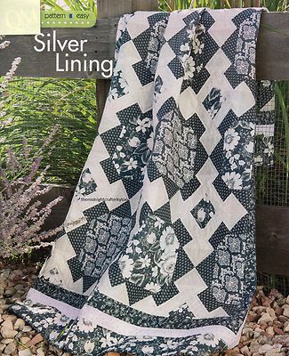 Silver Lining Quilt Pattern Pieced TS | eBay