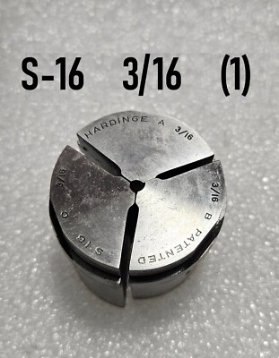 Hardinge USA S16 COLLET PADS | eBay