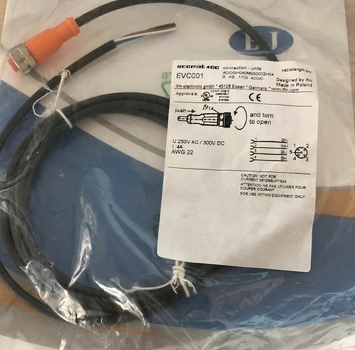 1pc New IFM sensor cable connector EVC001 | eBay