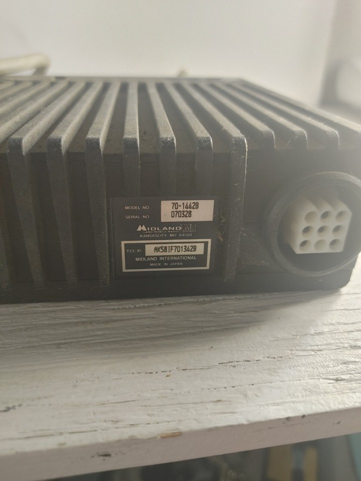 Midland LMR XTR 70-1442B VHF 148-174MHZ 40W 22ch Mobile Radio | eBay