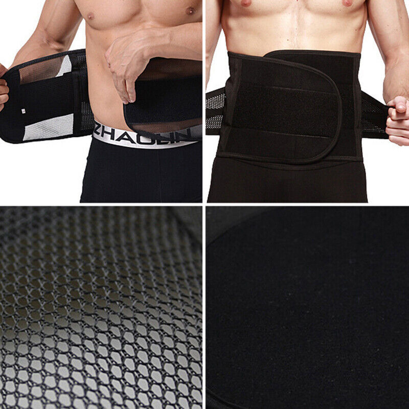 Men's Waist Trainer Body Shaper Tummy Control Belt Belly Fat Burner ...