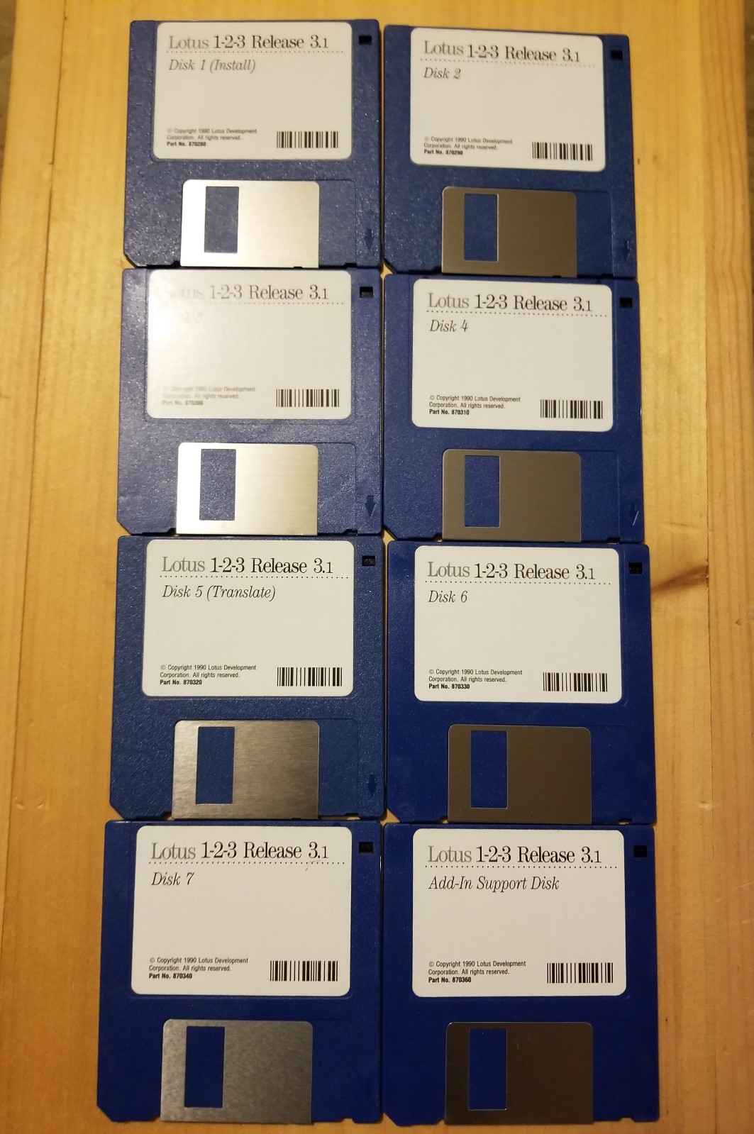 Lotus 1-2-3 Release 3.1 for Windows on 3.5" floppy disks diskettes | eBay
