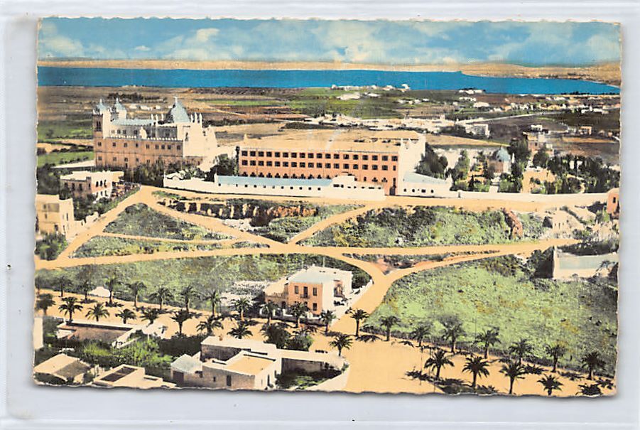 Tunisie - CARTHAGE - Vue aérienne de la Cathédrale - Ed. Gaston Lévy ...