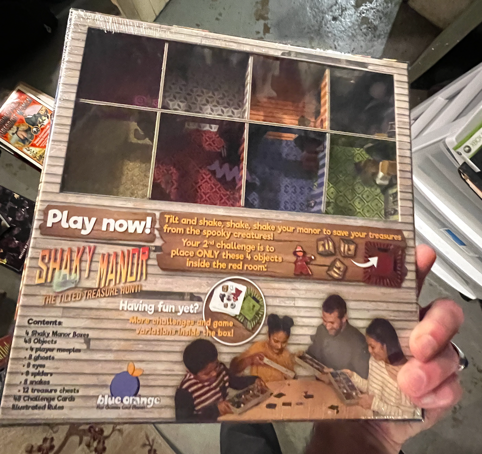 Blue Orange Shaky Manor Game NEW SEALED 803979056005 | eBay