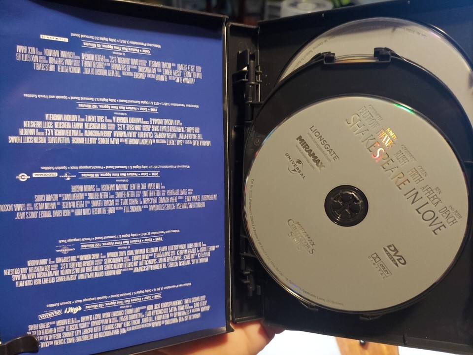 MIRAMAX best of British DVD collection Emma English Patient Bridget ...