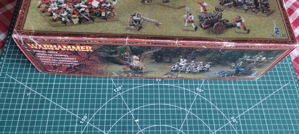 Warhammer old world : Boîte vide armée de l' Empire army box (empty box ...
