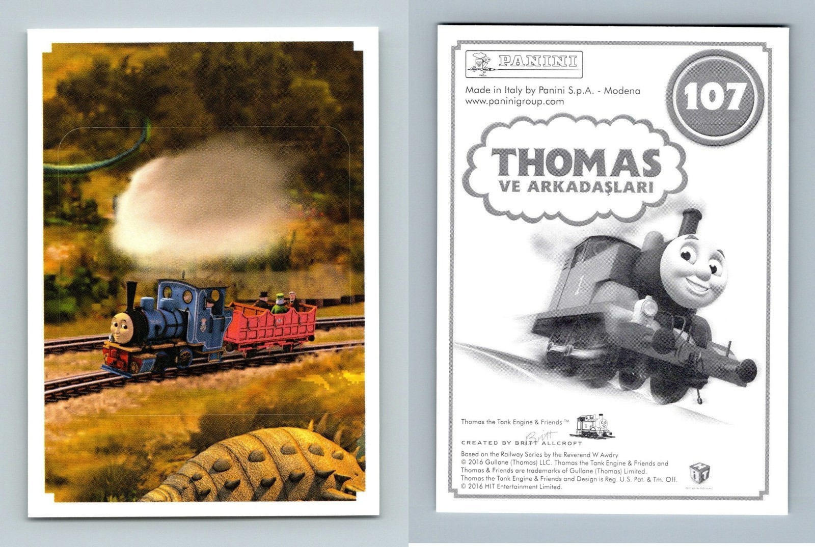 Thomas & Friends #107 Panini 2016 Sticker | eBay UK