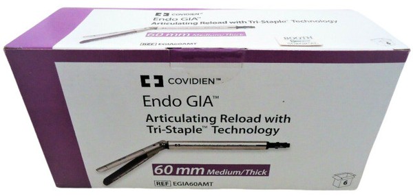 Covidien EGIA60AMT Endo GIA Articulating Reload Tri-staple Technology ...