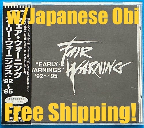Used CD FAIR WARNING / EARLY WARNINGS 92-95 - 16 tracks Promo CD w/OBI Japan | eBay