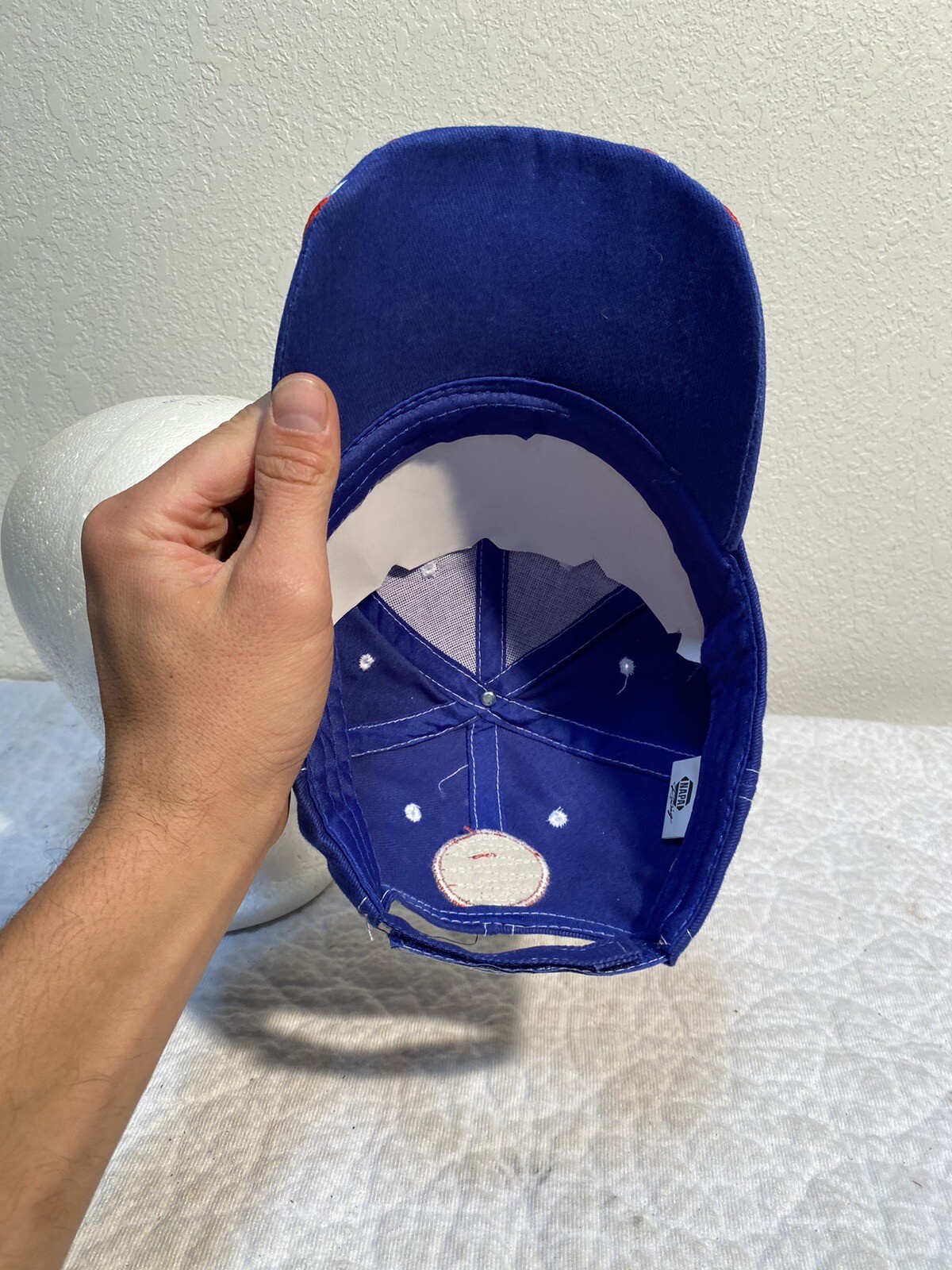 Napa Nascar Mens Baseball Cap Intrepid Fallen Heroes Fund Blue 9 28 One ...