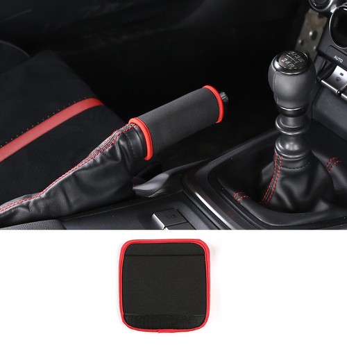 Red Cloth Wrap Handbrake Trim Cover Sleeve For Subaru BRZ 2012-22 ...