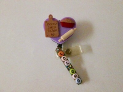 ID BADGE RETRACTABLE REEL,GROCERY,CHEF,WAITRESS,COOK,RESTAURANT,HOST ...