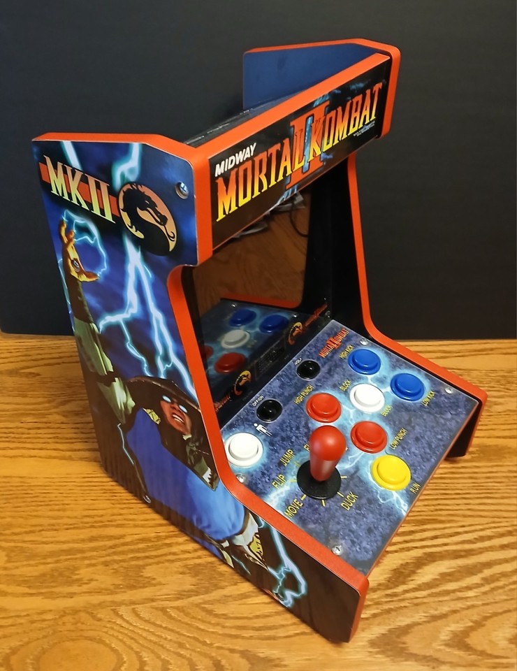 Arcade 1 Up Mortal Kombat 2 Countercade II EXCELLENT CONDITION WITH BOX ...