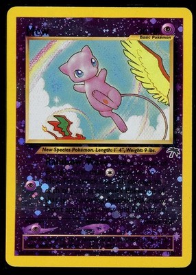 Pokemon Mew 1/18 Southern Islands Reverse Holo 2001 Moderate Played ...