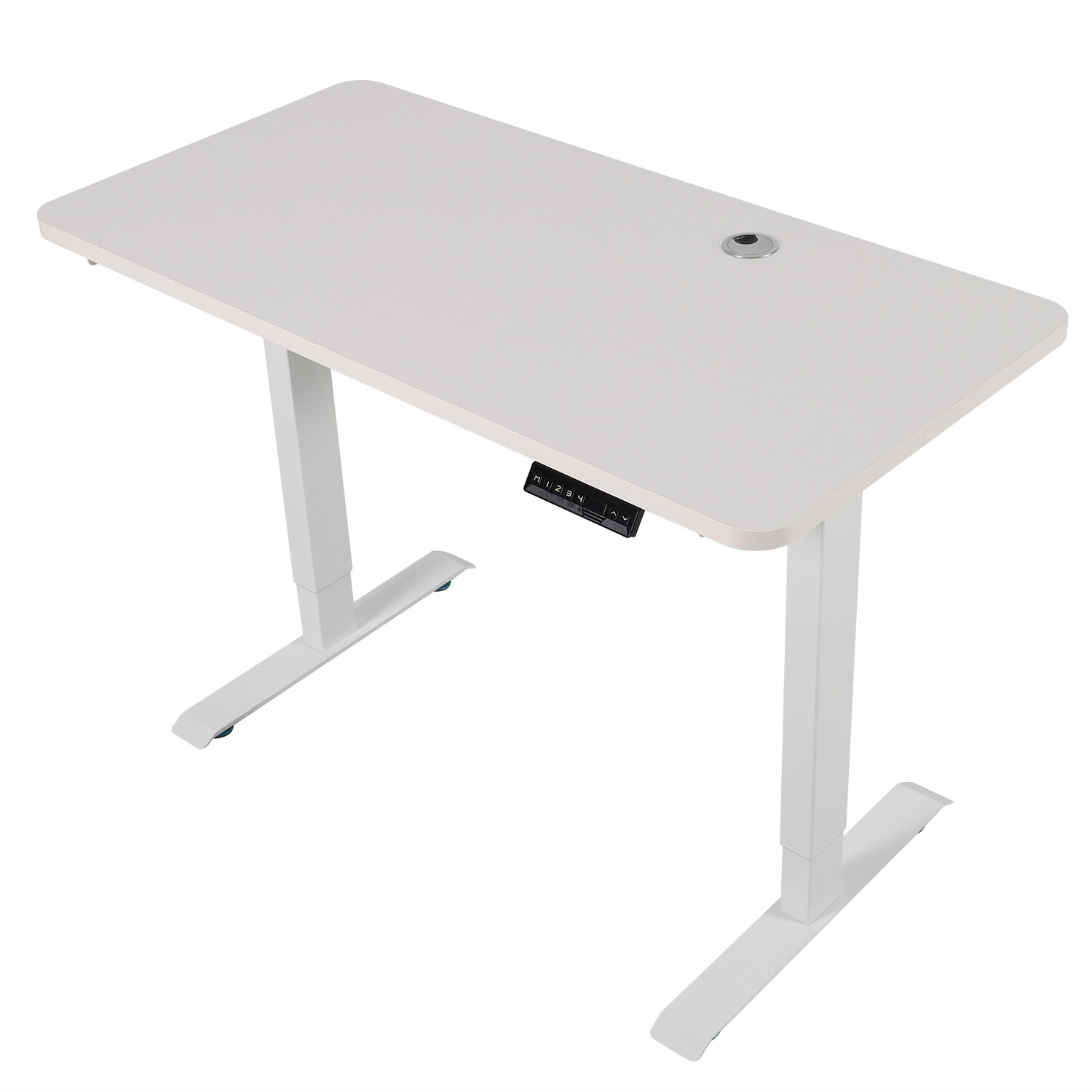 Electric Standing Laptop Desk Adjustable Height w/ Controller Home ...