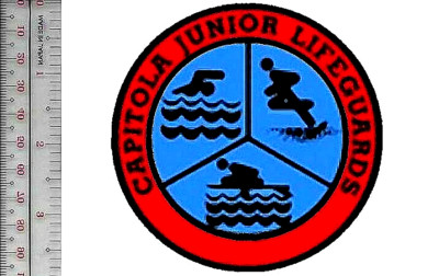 Surfing Lifeguard California Capitola Junior Lifeguards Patch NO TARIFF ...