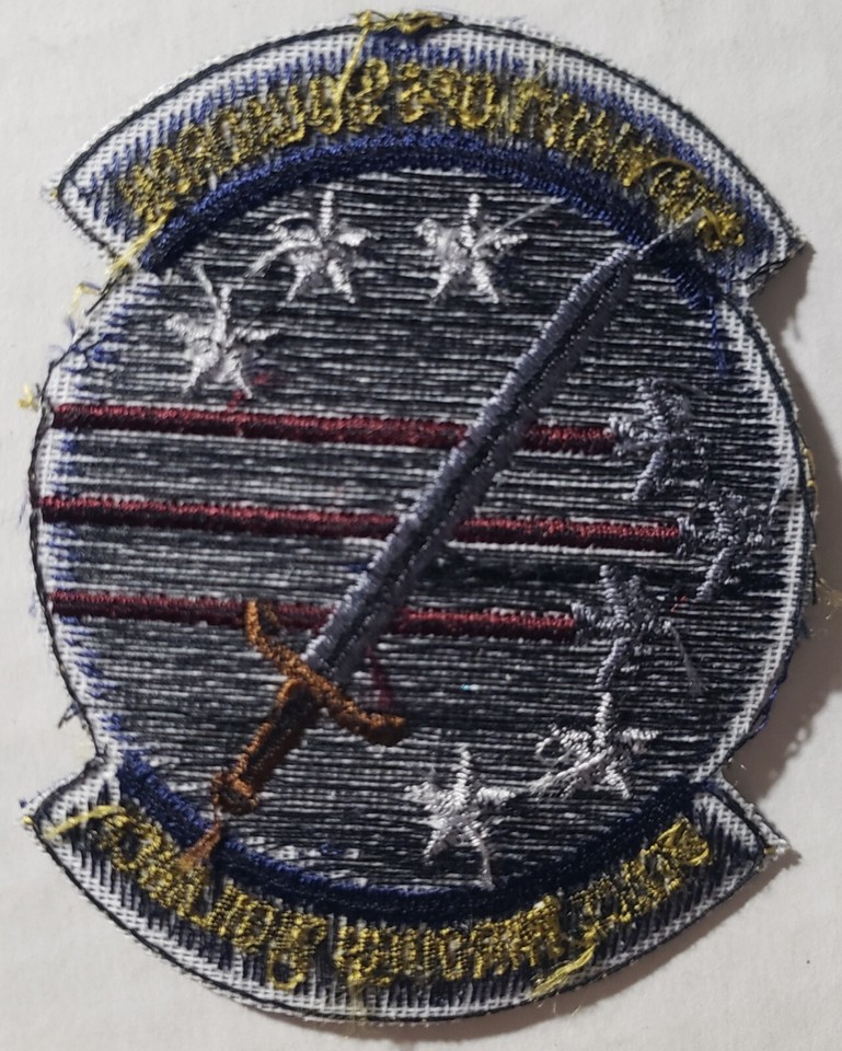 USA 5th MAINT OPS SQUADRON PEACE THROUGH VIGILANCE EMBROIDERED PATCH ...