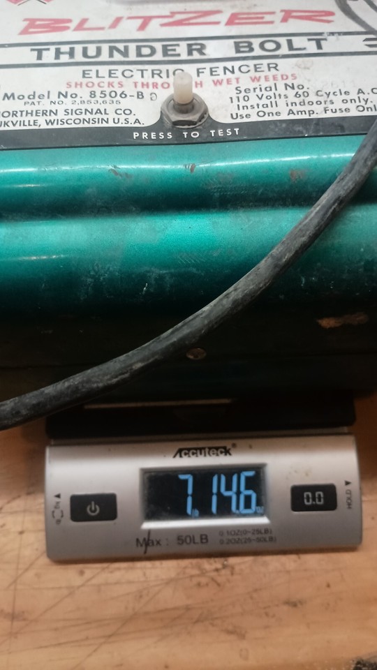 Vintage Blitzer ThunderBolt Electric Fence Control Unit 8506-B | eBay