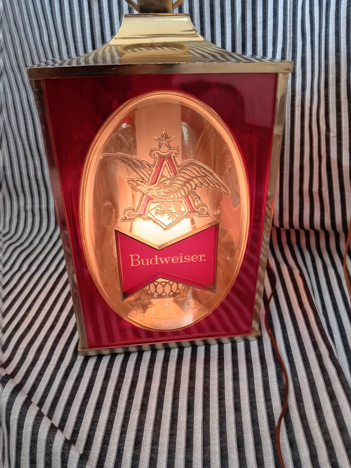budweiser lighted sign vintage | eBay
