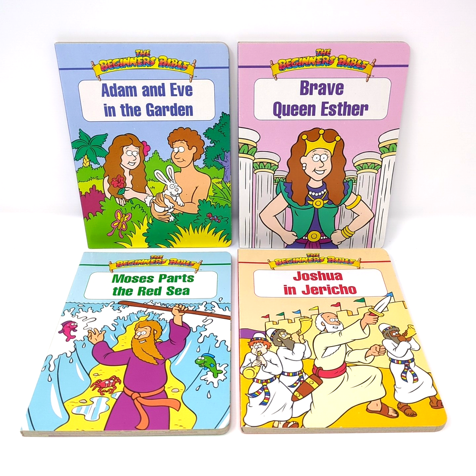 The Beginner's Bible Board Books Lot | Bible Stories ABCs Counting ...