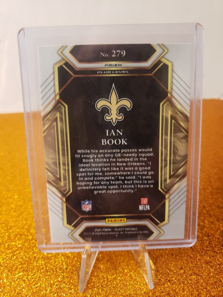 2021 Panini Select IAN BOOK #379 Rookie FIELD LEVEL SILVER PRIZM SP ...