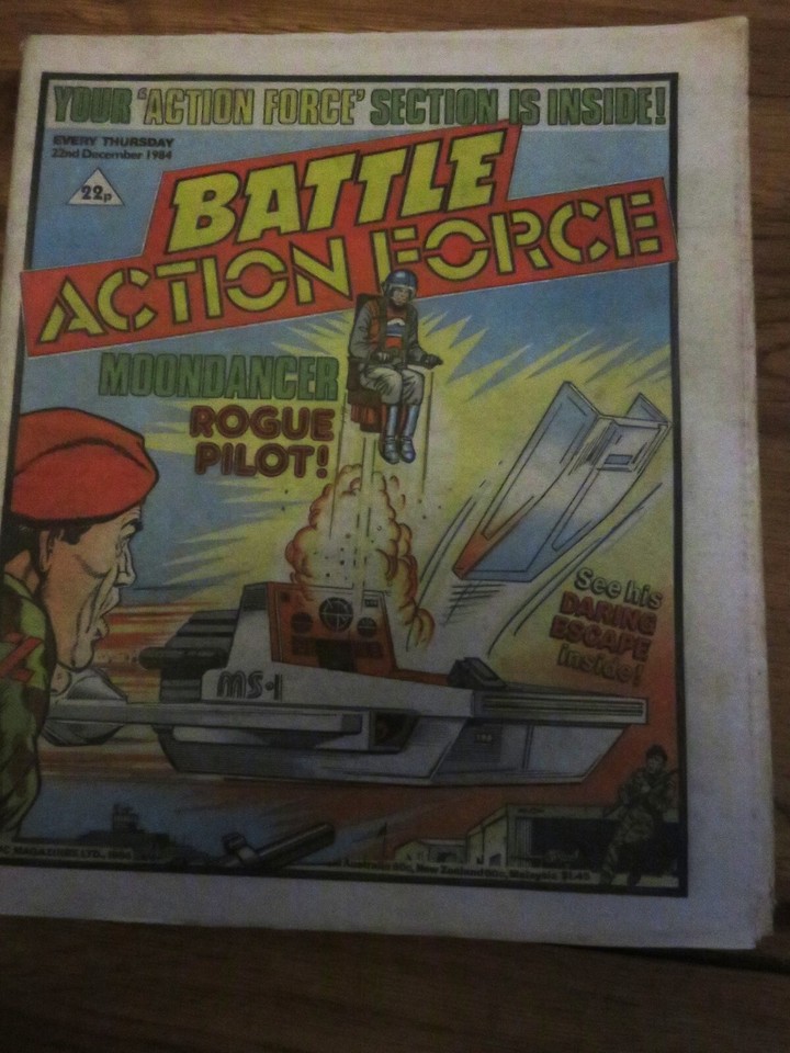 Battle Action Force Comics | eBay UK