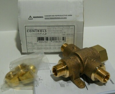 Acorn Controls ST70-38 3/8" Compression 1/2" NPT Lavatory Tempering ...