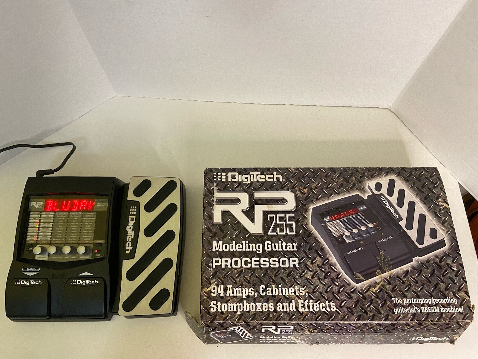DigiTech RP255 Modeling Guitar Processor Multi Effects Pedal With ...