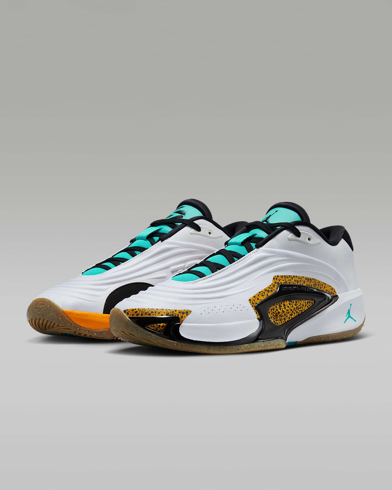 FQ1285-100 Nike Luka 3 White Laser Orange Gum Light Brown Hyper Jade ...