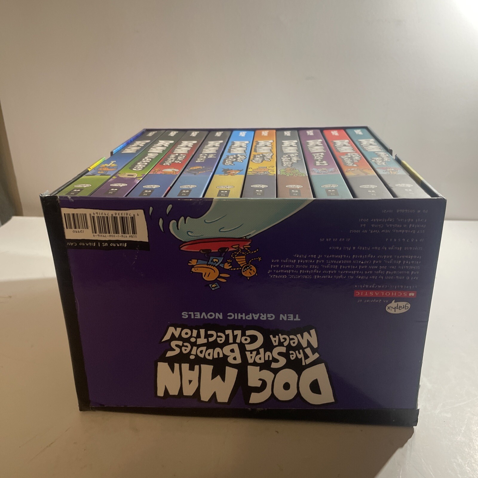 Dog Man: The Supa Buddies Mega Collection Box Set (Dog Man 2-10 ...