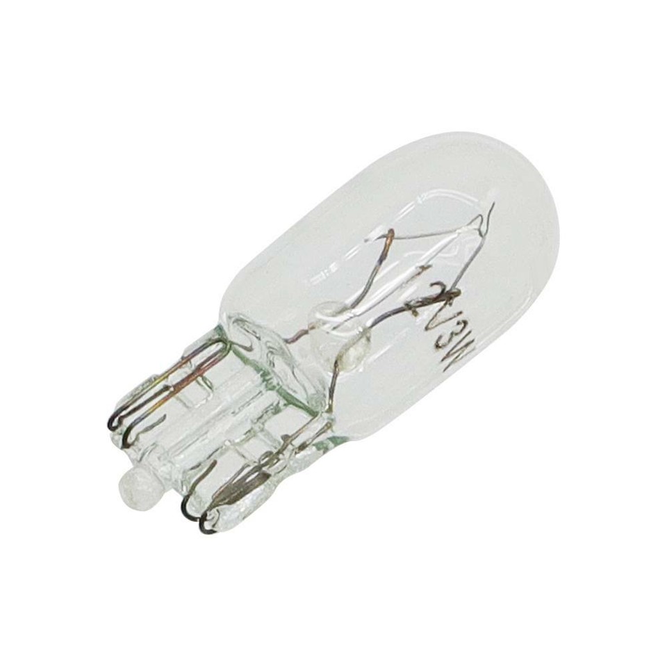 100 PCS 194 Halogen Signal Wedge Bulb T10 12V 168 White Light Turn Lamp ...