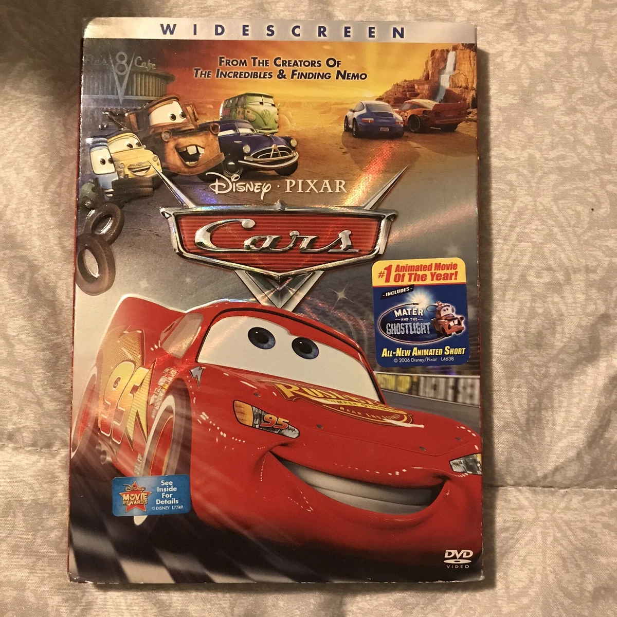 Cars 1 Dvd Cover