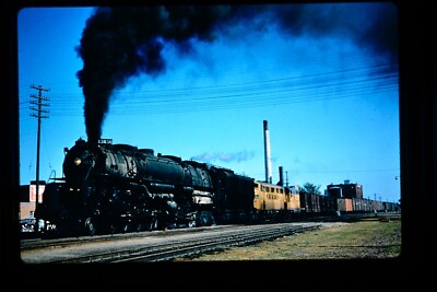 Railroad Slide - Union Pacific #3830 4-6-6-4 Steam Locomotive Freight ...