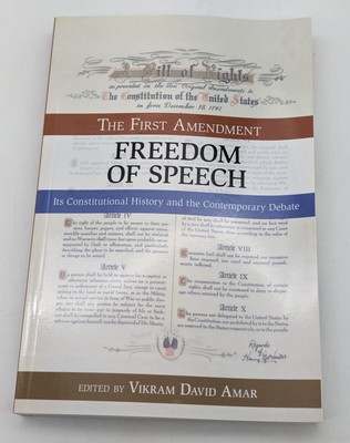 The First Amendment Freedom of Speech Constitutional Contemporary ...